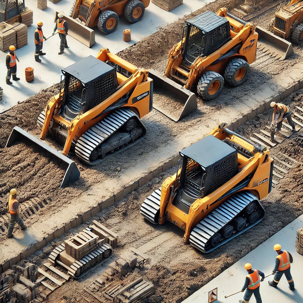 Is Wheeled or Track Skid Steer Better? A Guide to Improving Worker ...